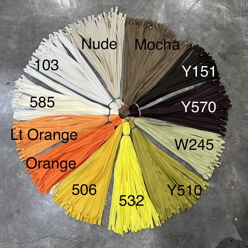 16” Invisible Zipper (Per Piece) | Shopee Philippines