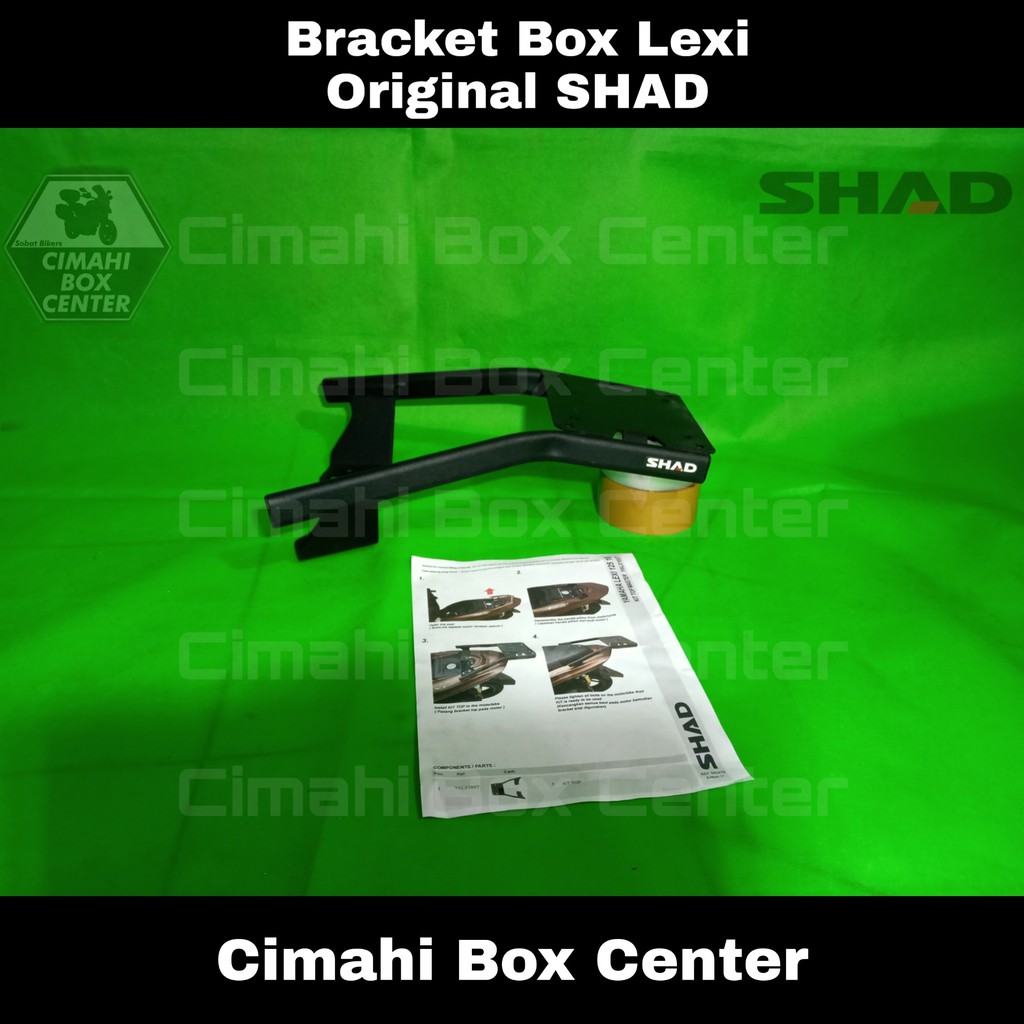 Original SHAD Motorcycle Box Bracket for Yamaha Lexi Lexy Can Install ...