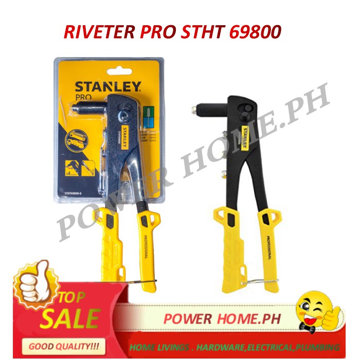 stanley hand riveter carlo blindrivet butterfly heavy duty hammer tool ...