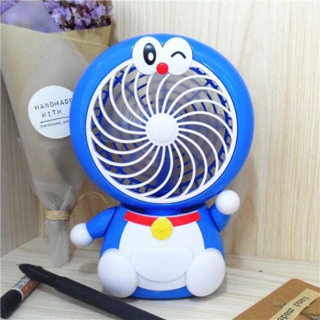 Doraemon mini fan chargeable | Shopee Philippines