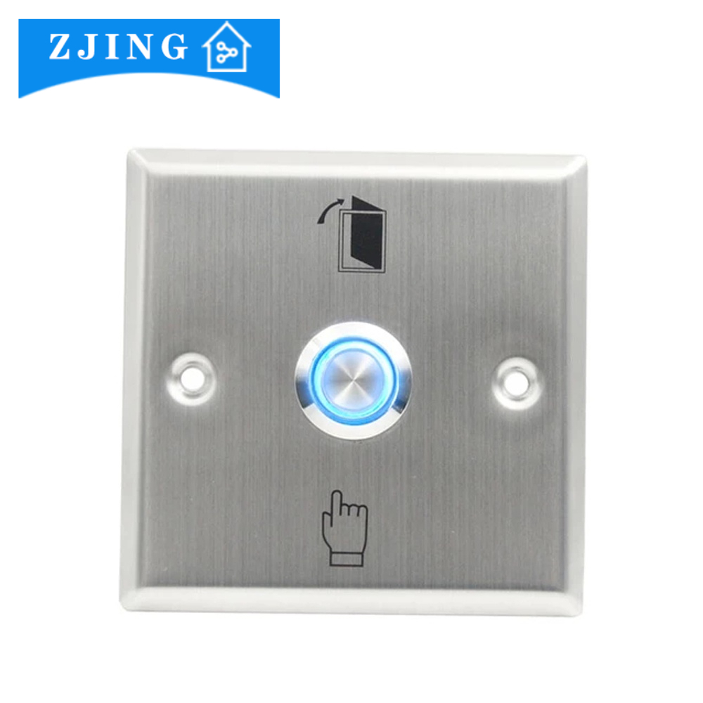 Metal Exit Button With Led Light Good Quality Stainless Steel Press ...
