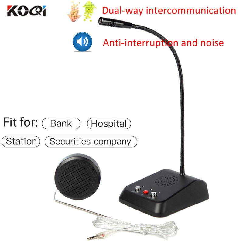 Window Speaker System Window Microphone and Speaker Bank Intercom for ...