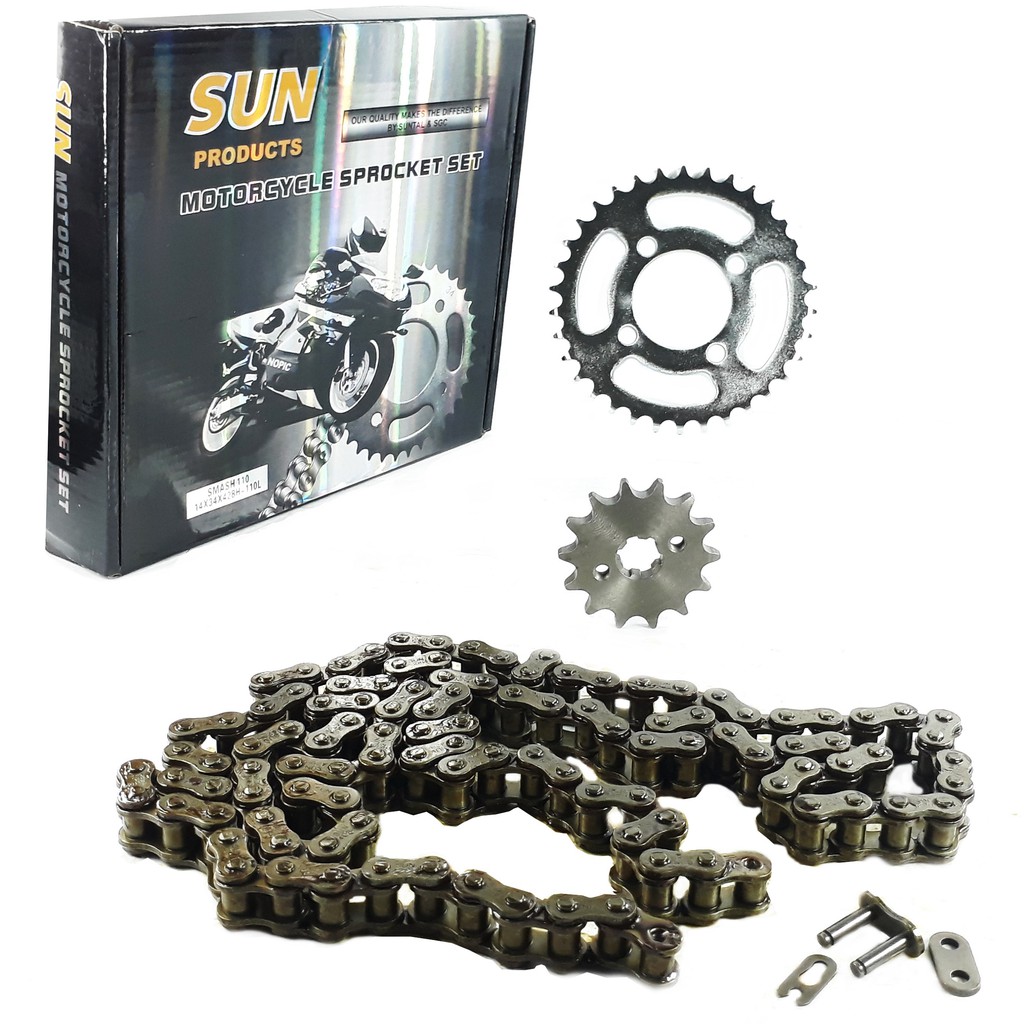 Sun Sprocket Set for Smash 110 | Shopee Philippines