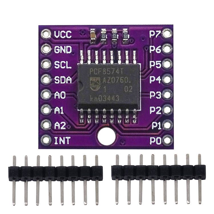 PCF8574T I2C bus 8 bit remote I/O expansion module high current For ... PCF8574T I2C bus 8 bit remote I/O expansion module high current For ...
