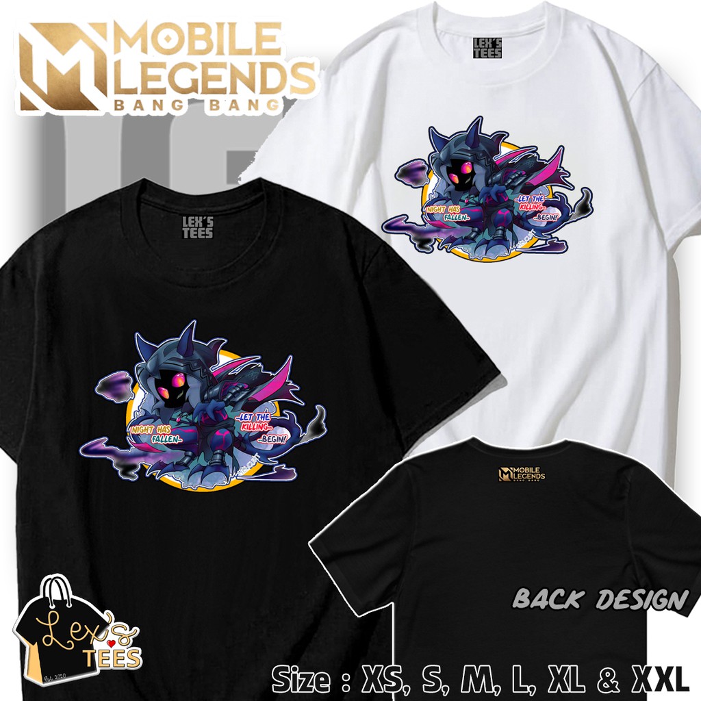 Mobile Legends HELCURT Chibi Shirt | Lex'sTEES | Shopee Philippines