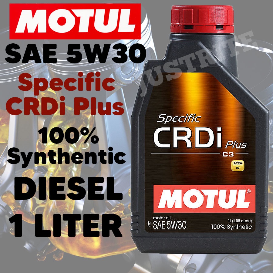 Motul Specific CRDi Plus SAE 5W30 1 LITER Fully Synthetic Diesel Engine ...