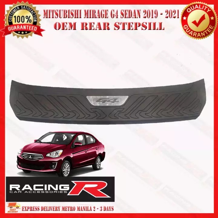 Mitsubishi Mirage G4 2019 to 2021 OEM Rear Stepsill or Rear Bumper ...