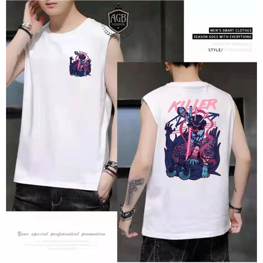 High quality Branded Front and Back tank tops muscle tee sando for men ...