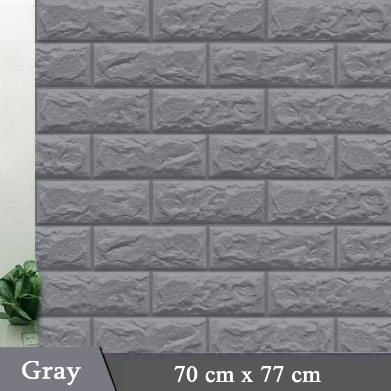 LUCKIN MART 3D Wall Stickers Home Decor Wallpaper DIY Wall Decor Foam ...