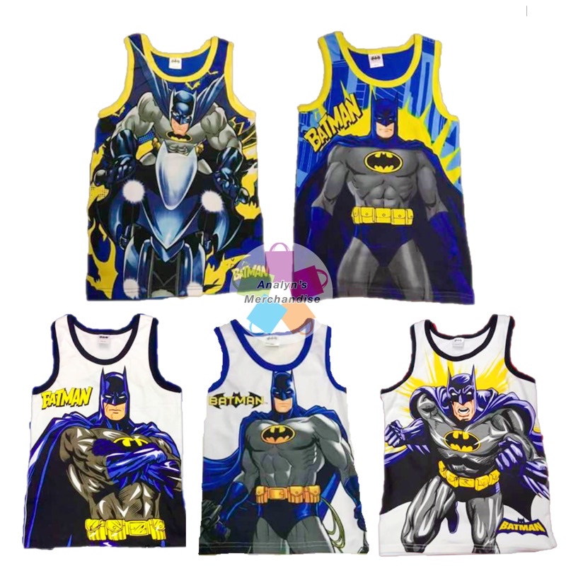 SALE!! Batman Character Sando for Kids- ANALYN'S MERCHANDISE | Shopee ...