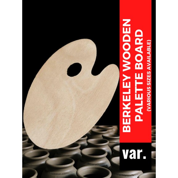 BERKELEY Acrylic Wood Palette Board Mixing Palette for Oil Painting ...