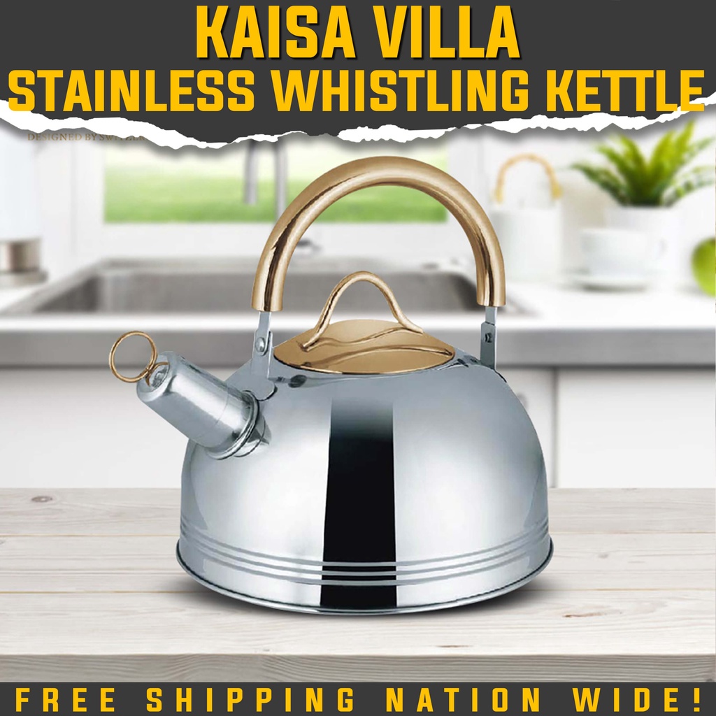 Kaisa Villa whistling kettle takore kettle stainless steel whistling ...