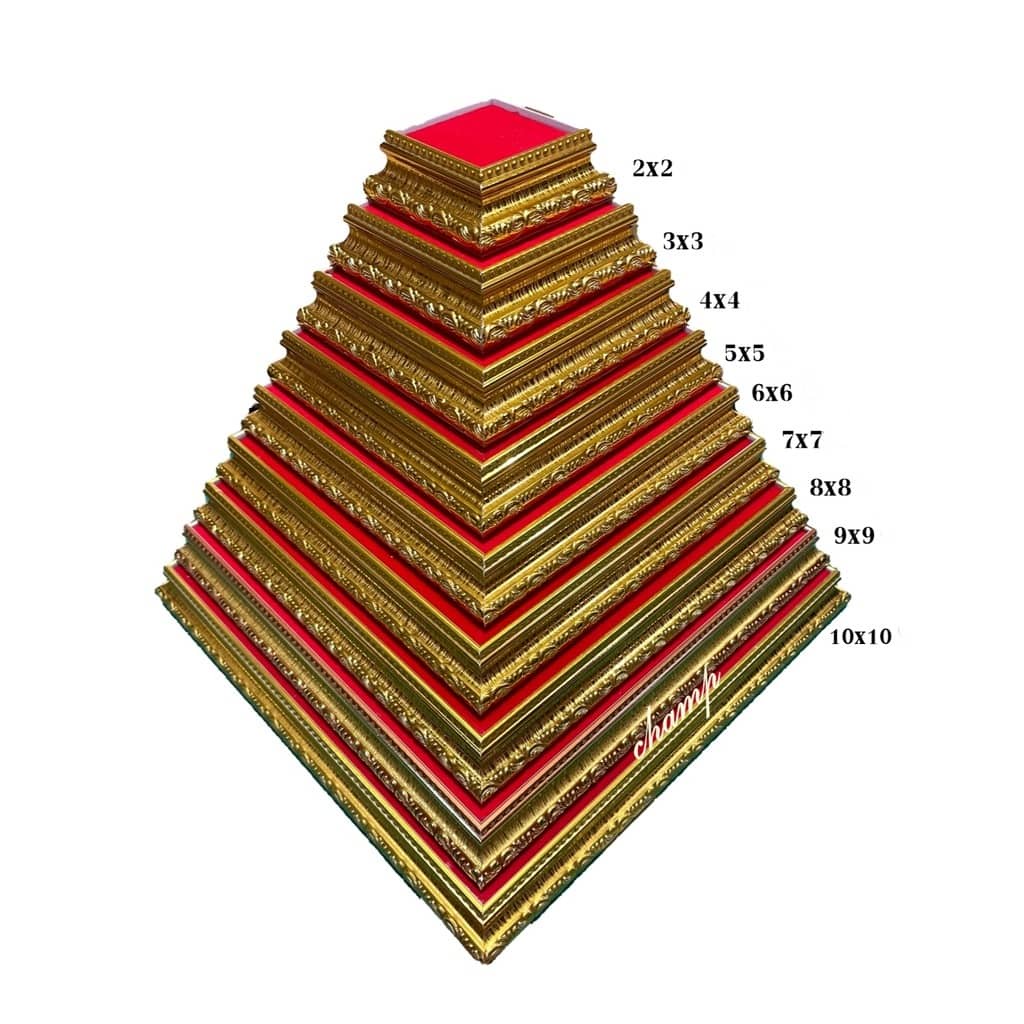 Thailand Imported Height 3cm Golden God Cushion, God Chair, God Statue ...