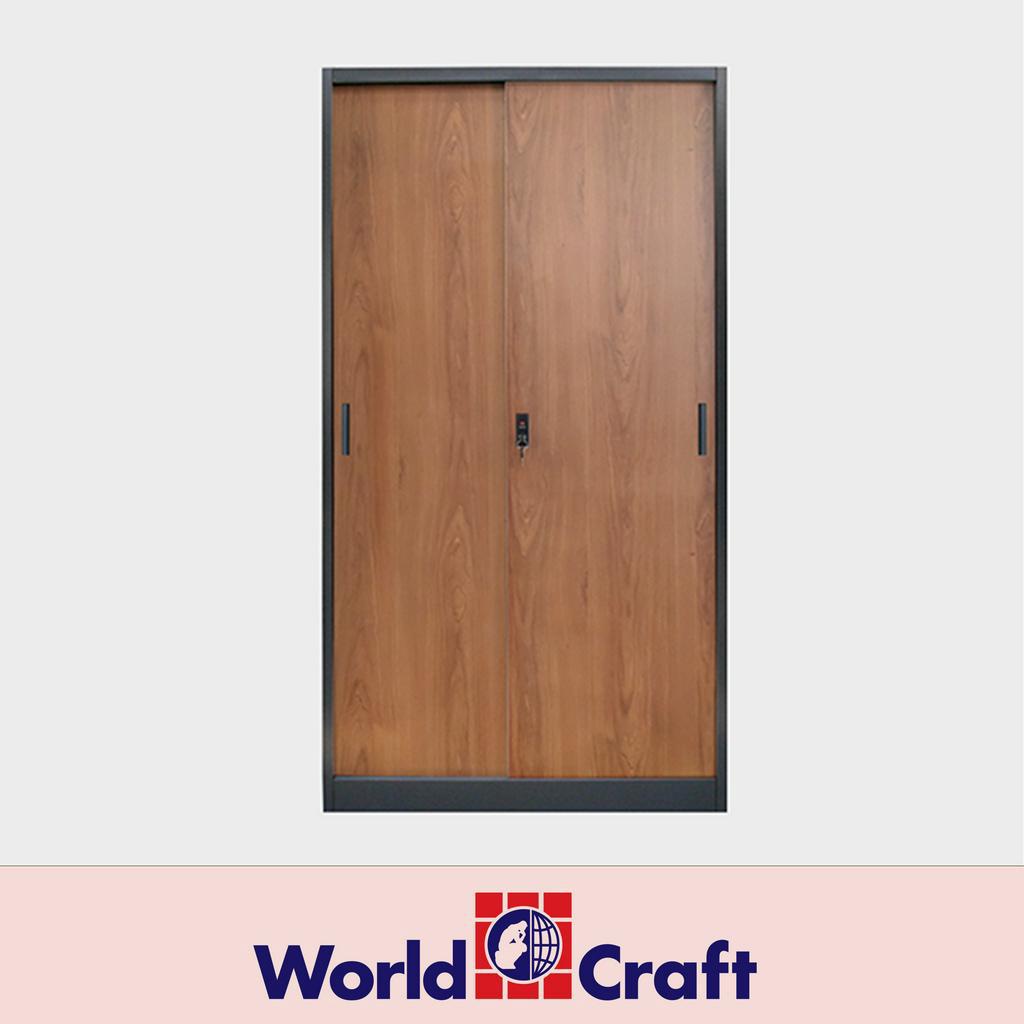 Astra Draco Storage cabinet with Sliding metal doors Home Office Living ...