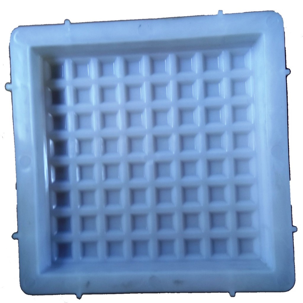 20 PCS Ramp Park Grid Square Anti Skid Non Slip Plastic Bricks Pavers ...