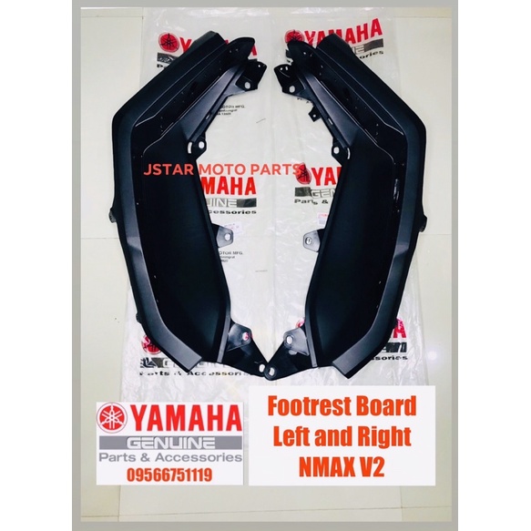 FOOTREST BOARD OR FOOTBOARD / FOOT PEG / FOOT BOARD FOR NMAX V2 ...
