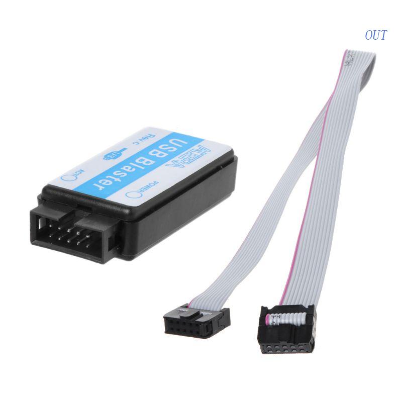 OUT USB Blaster ByteBlaster Cable Kit For Altera CPLD FPGA Programmer ...