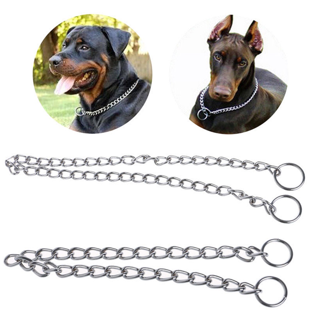 6 sizes Heavy Duty Dog Chain Necklace Pet Supplies Metal Dog Chain ...