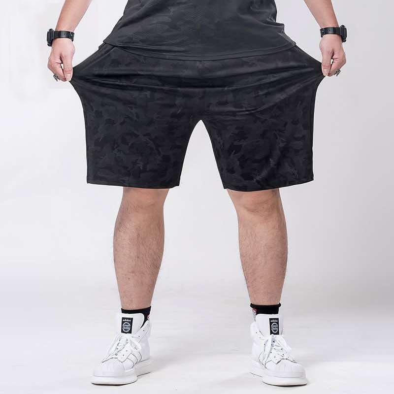 M-8XL Mens Plus Size short Ice silk oversize pants big size shorts for ...