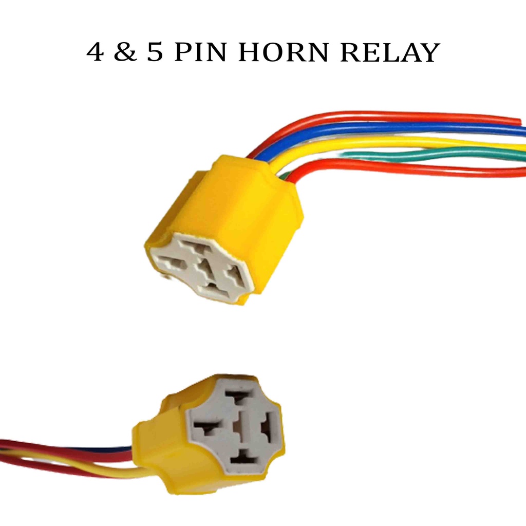 Knight Motorcycle Body Accessories Car Universal 4 Pin and 5 Pin Horn ...