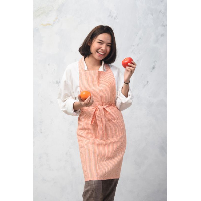 Linen cooking Apron, cool cooking Apron, multi-purpose Korean Japanese ...