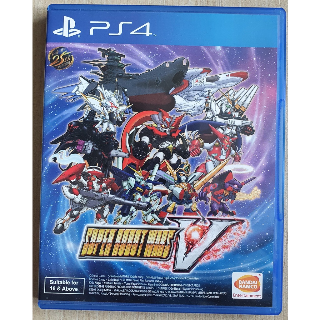PS4 Super Robot Wars V (Used) | Shopee Philippines