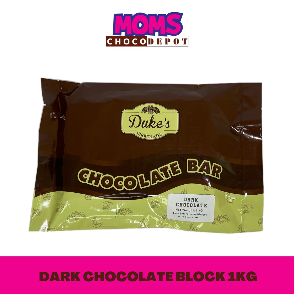 DARK CHOCOLATE BLOCK 1KG (FOR BAKING AND READY TO EAT) | Shopee Philippines