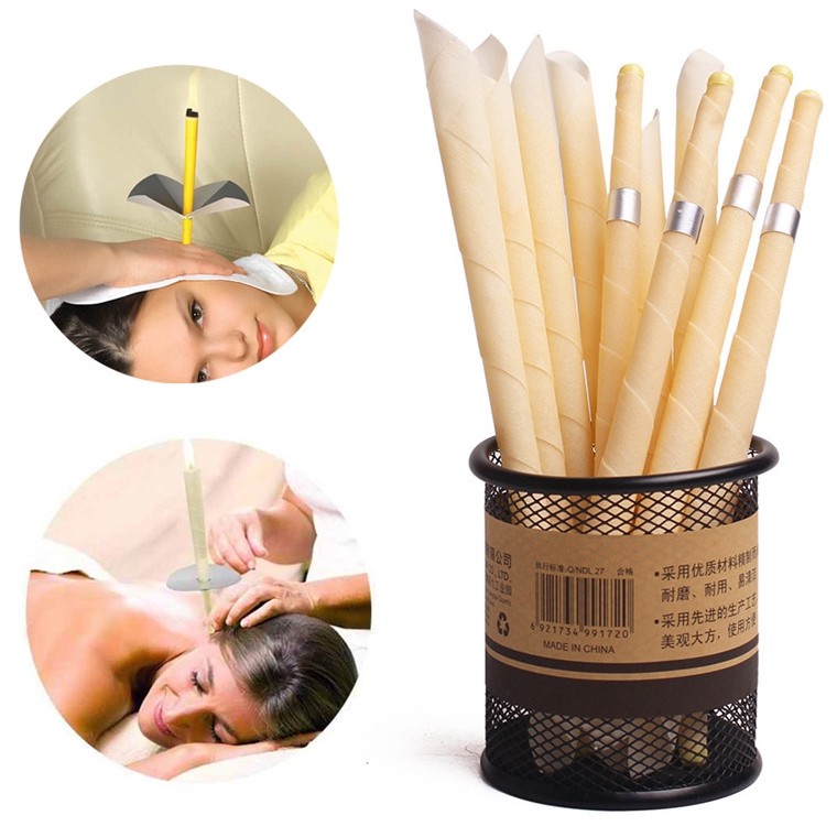 4 pairs Ear Candles Ear Cleaner Ear Wax Remover Aromatherapy Ear ...