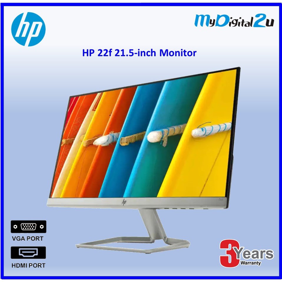HP 22f 21.5" IPS LED Backlit Monitor | Shopee Philippines