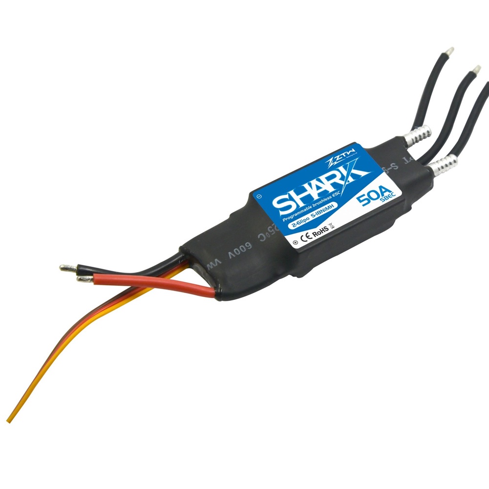 ZTW Shark Dual Way 20A 30A 40A 50A 60A 70A 80A BEC Waterproof Brushless ...
