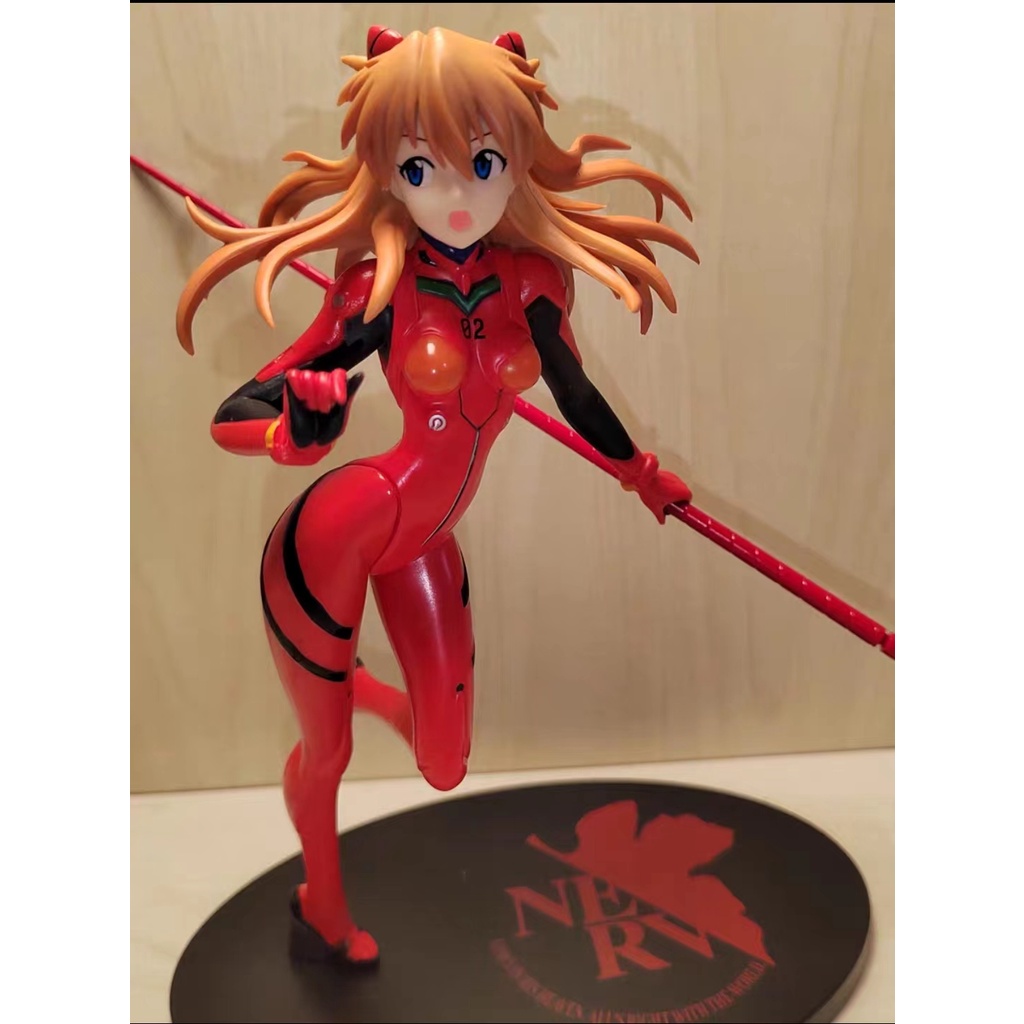 21CM Original SEGA PM Asuka Langley Soryu Lance of Longinus PVC Action Figure | Shopee Philippines