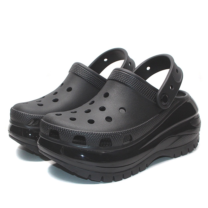 Original Crocs Classic Light Wheel Women's Shoes Thick Bottom Slippers ...