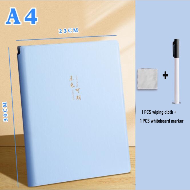 Portable White Board Small Whiteboard Desktop Notebook Dry Erase Board ...