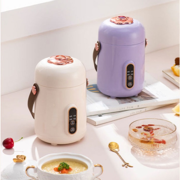 Electric stew pot multi-function portable kettle mini electric slow ...