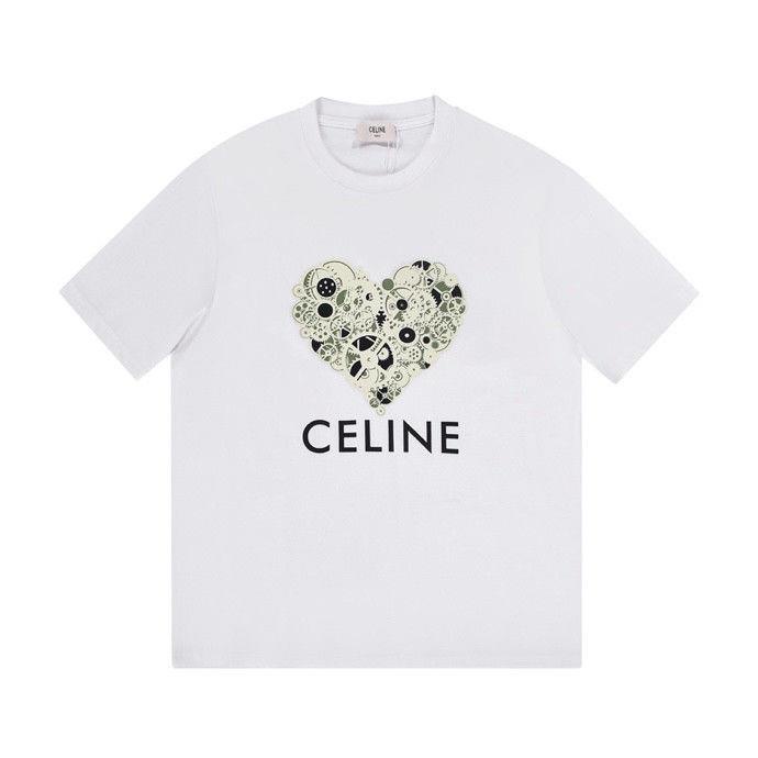 Celine Chinese Valentine s Day limited edition couple T-shirt digital ...