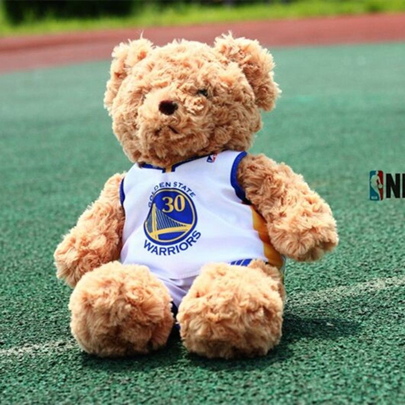 Yixi World Cup Football Messi C Rokuri Kobe Basketball Teddy Bear Plush ...