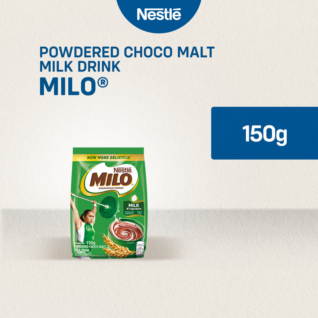 Milo Powdered Choco Malt Milk Drink 150g | Shopee Philippines