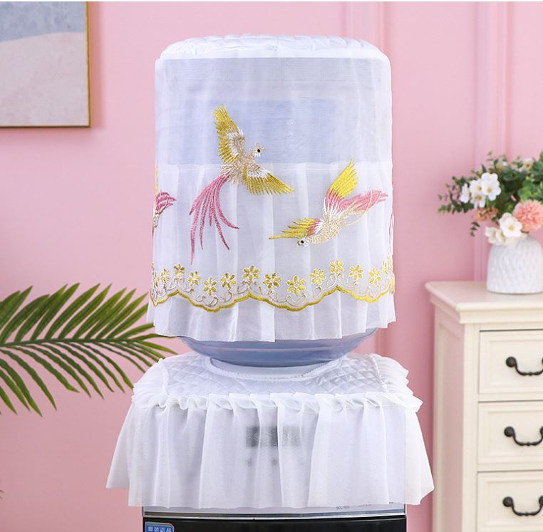 Lace Water Dispenser Dust Cover Drinking Bucket Cover Furniture ...