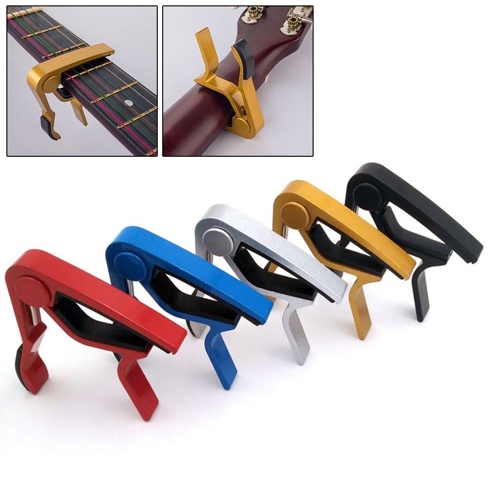 Guitar Capo Tune Acoustic Clip Guitar String Instrument Clamp Fret ...