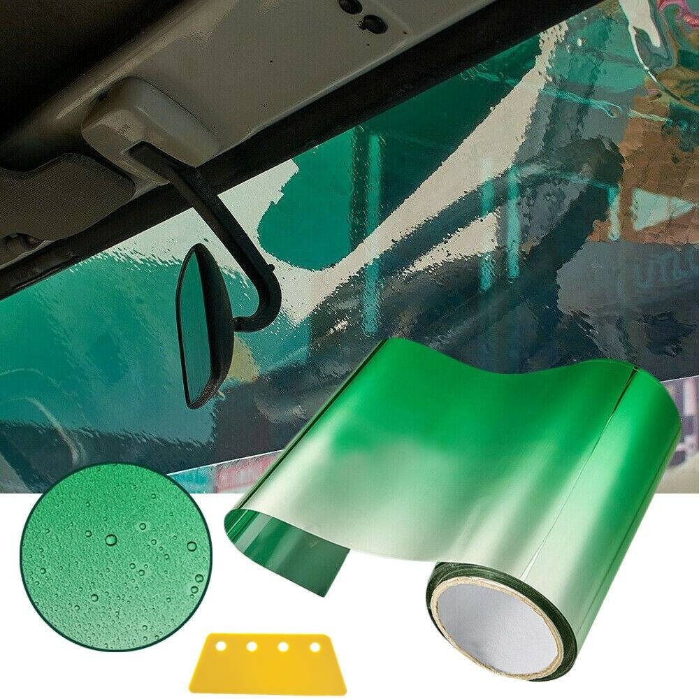 【SPML】150cm Green Sun Visor Strip Tint Film Car Front Windshield Shade ...