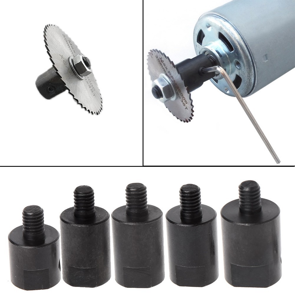 【SPML】3.17/4/5/6/8mm Axle Motor Shaft Coupler Sleeve Saw Blade Coupling ...