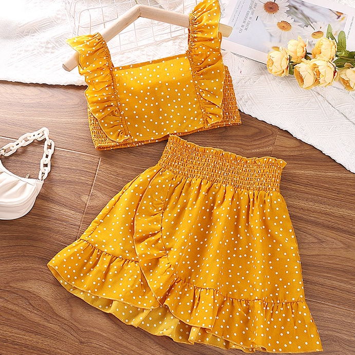 SIYYIS Girls Clothes Set Kids Suits 5-12 Yrs Baby Girl Trendy Summer ...