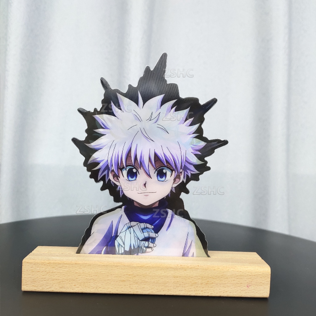 Killua Godspeed Hunter X Hunter Anime Motion Sticker Peeker Sticker ...
