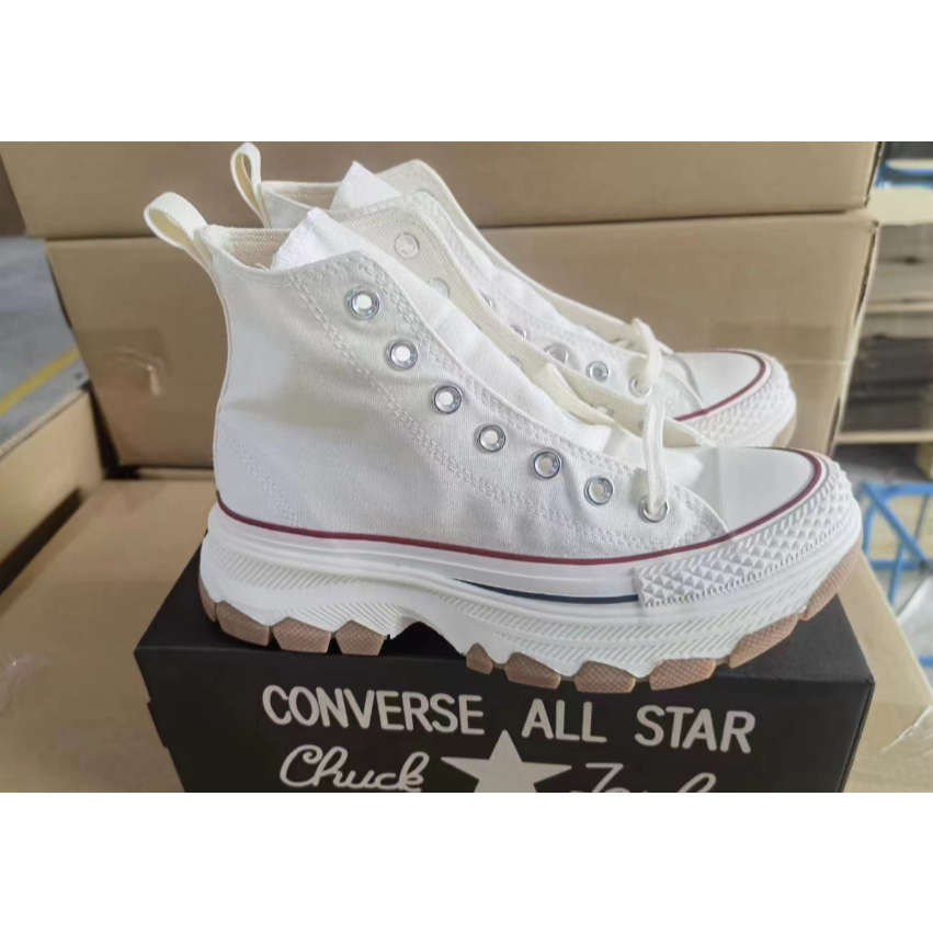 Converse Al Star 100 Trekwave H Beef Tendon Sole Heightened Thick ...