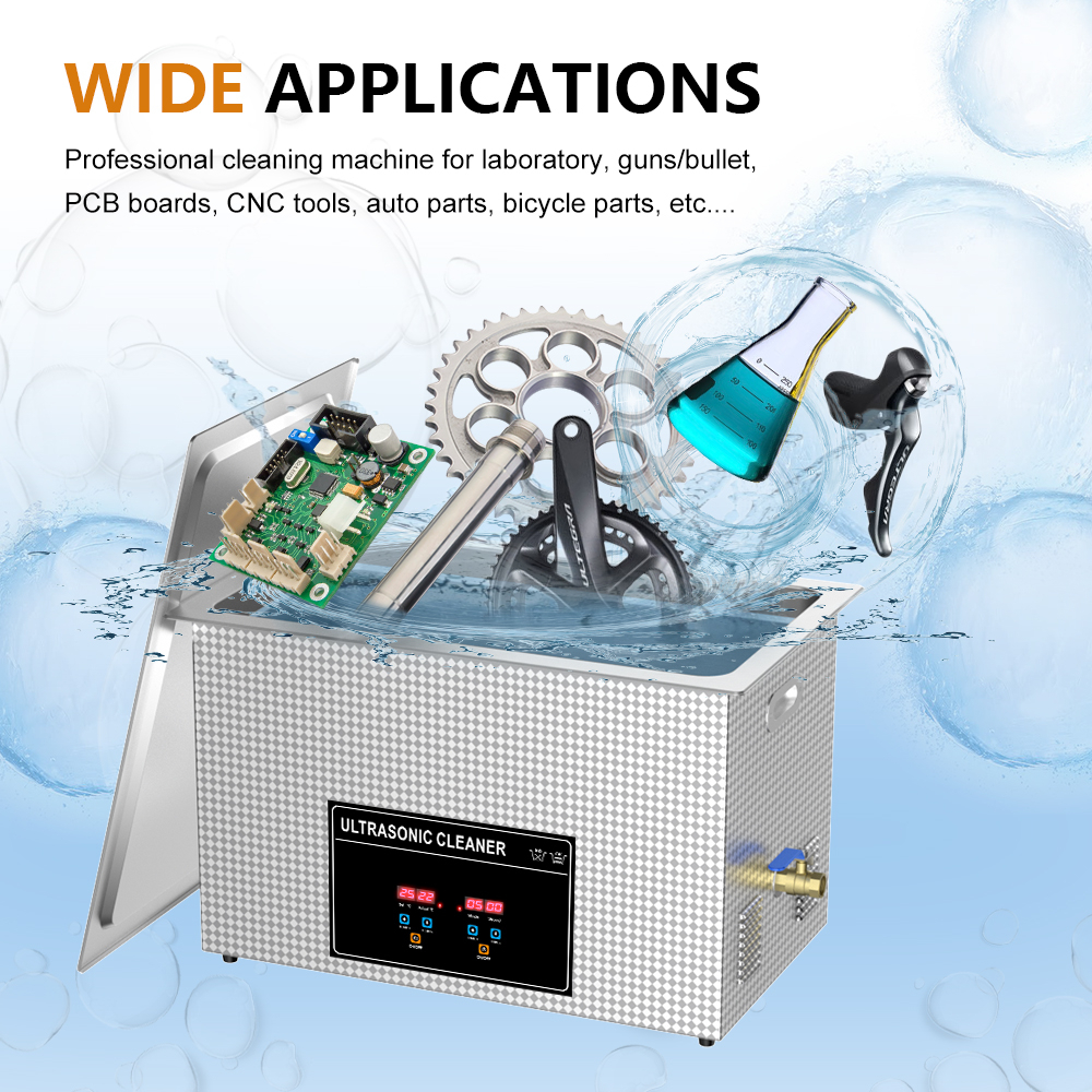 Ultrasonic Cleaner 2L 3.2L 4.5L 6.5L 10L 15L 22L 30L Ultrasounic ...