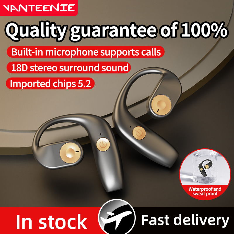 VANTEENIE TWS 5.2 Wireless Bluetooth Earphone Bass Android Gaming ...