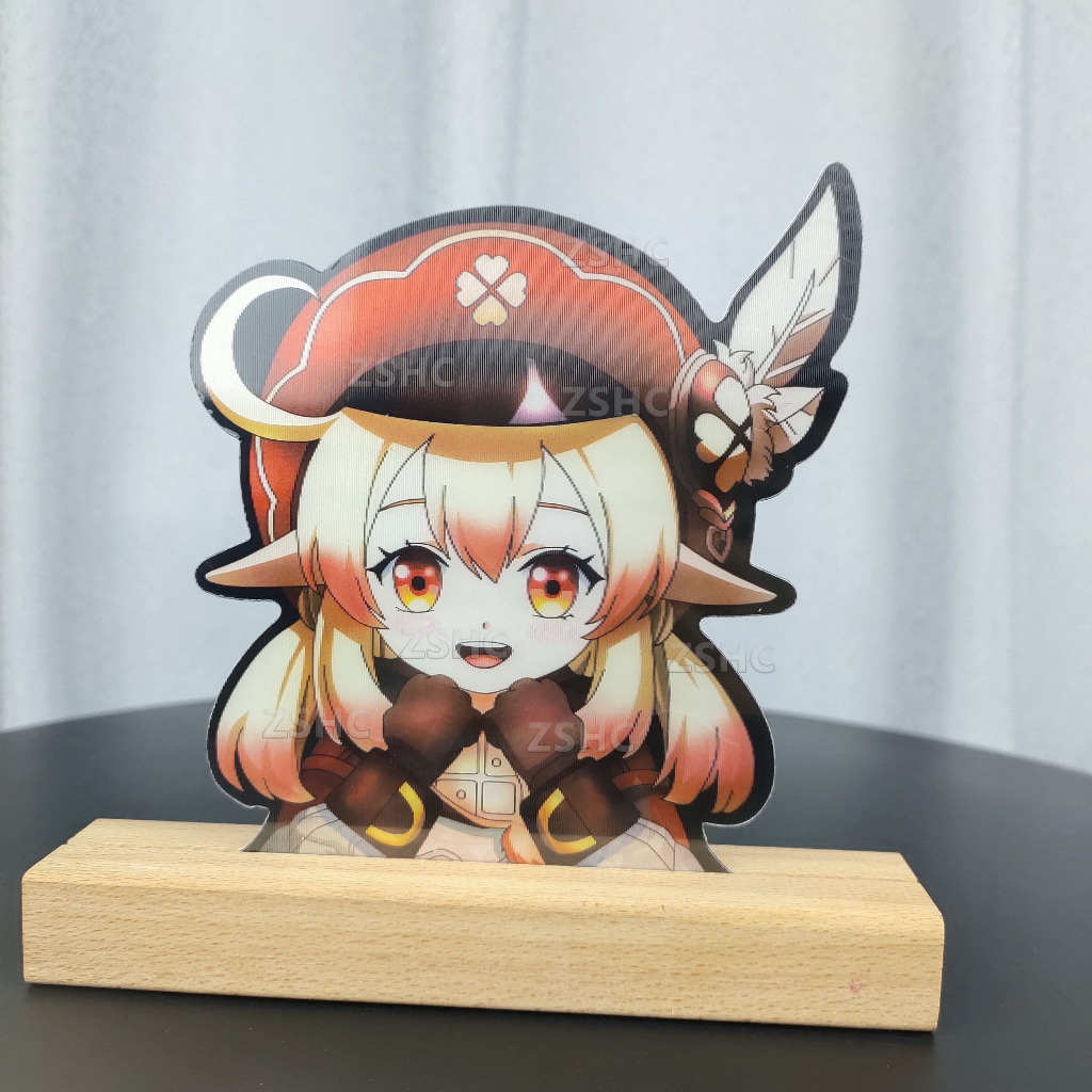 Genshin Impact Klee Motion Sticker Anime Waterproof Decal for Car ...