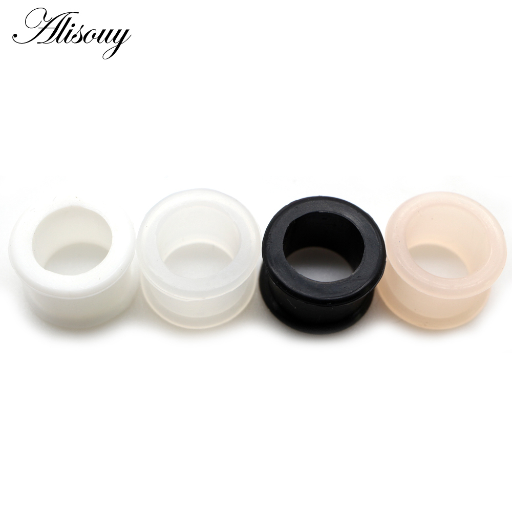 Alisouy 2 Pieces 28mm-76mm Hollow Big Size Black Silicone Flexible ...