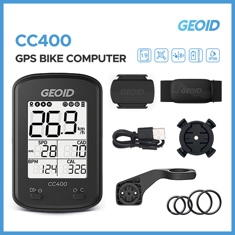 GEOID CC400 GPS Bike Computer Speedometer GPS Wireless Waterproof ...