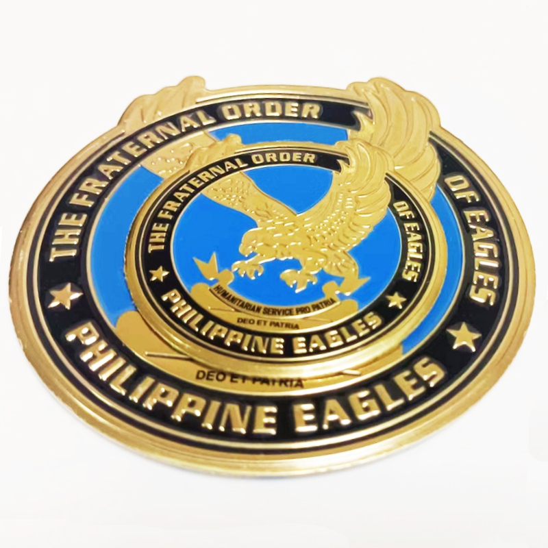 1 X Aluminum 3.5"/2” Super Bendable Philippine Eagles Emblem(TFOE-PE ...